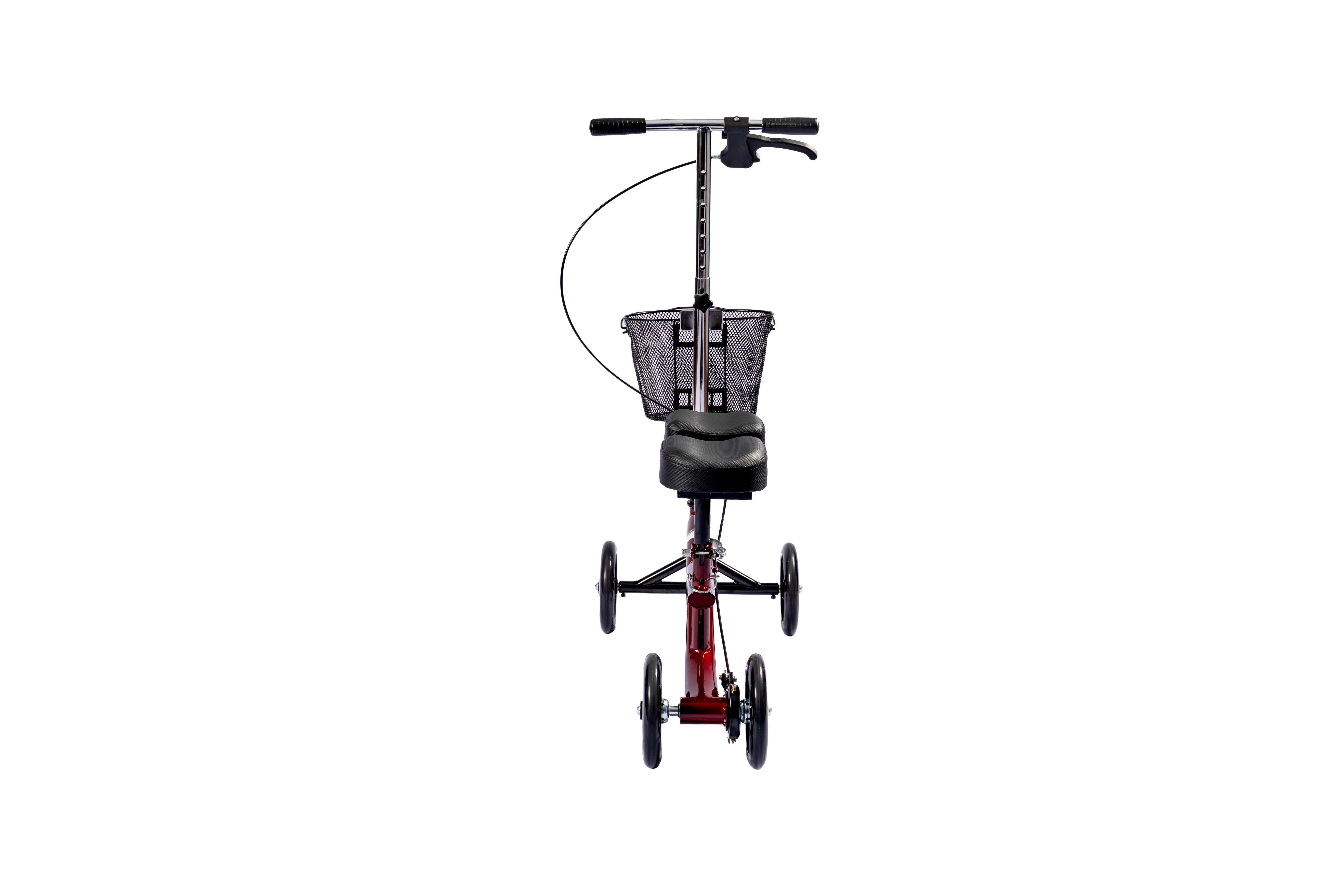 RoscoeMedical.com | Roscoe Knee Rollator, Burgundy